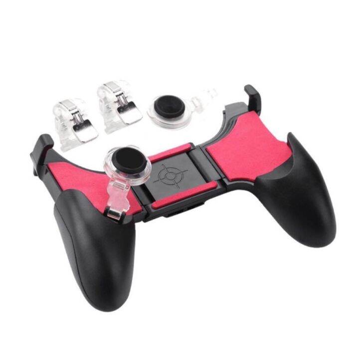 ERASTAR# 5 in 1 Gamepad Controller PUBG 5 in 1 GAME PAD KIT Game Handle Joystick Fire Trigger ...