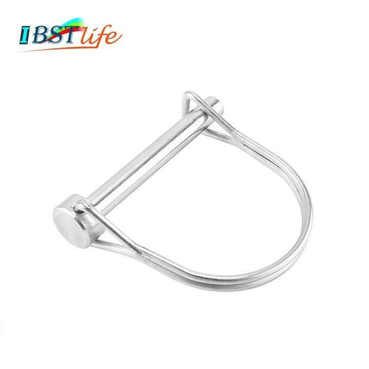Stainless Steel 316 PTO Pin Round Arch Wire Shaft Locking Lock Pin ty ...