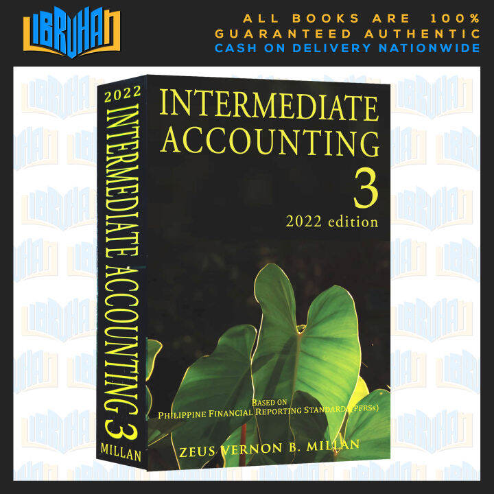 INTERMEDIATE ACCOUNTING 3 2022 Edition - Zeus Vernon Millan | Lazada PH