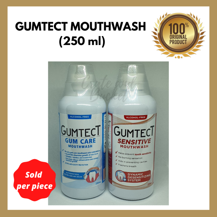 GUMTECT MOUTHWASH (SOLD PER PIECE): ANTI CAVITYTOOTH SENSITIVITYNO ...