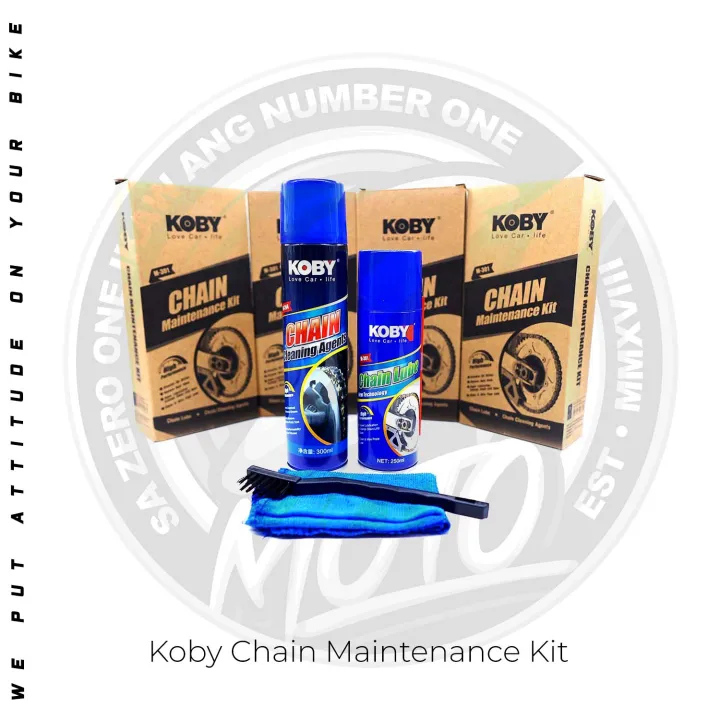KOBY Chain Maintenance Kit I ZERO ONE MOTO | Lazada PH