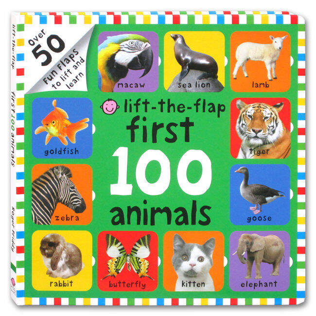 First 100 Animals Board Book (Big Version) | Lazada Indonesia