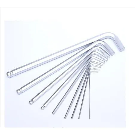 wrench tools set alen range tool set 9pcsSet Steel L Type Key Ball End ...