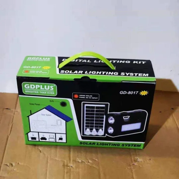 GDLITE Solar Charging System Digital Lighting Kit Solar Panel Solar ...