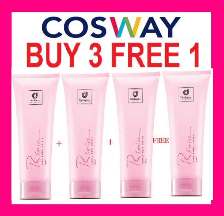 [Ready Stock] COSWAY R Series Hand Body Lotion [Buy3Free 1] | Lazada