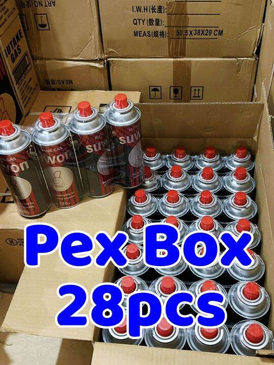 Per Box(28pcs) SUWON Safe Butane Gas for Gas stove 220g Korea Gas Tank ...