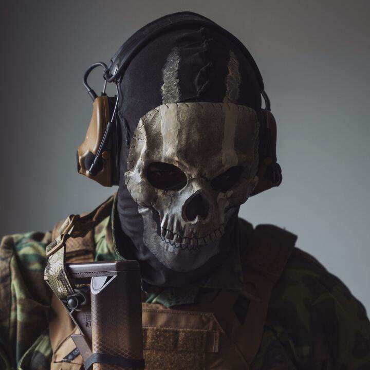 MWII Skull Mask/Helmet Skull Mask,Call Of Duty Mask,Ghost Face COD ...