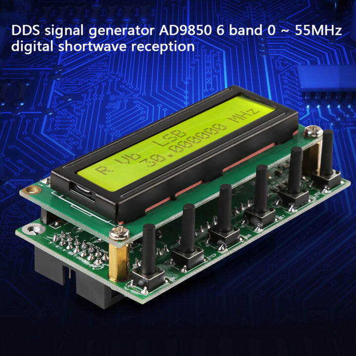 Signal Generator Is Very Easy To Operate Digital Shortwave Radio Ad9850 ...