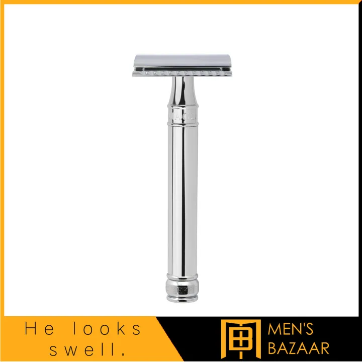 Edwin Jagger - DE Series - DE89 Chrome Double Edge Safety Razor (Long ...