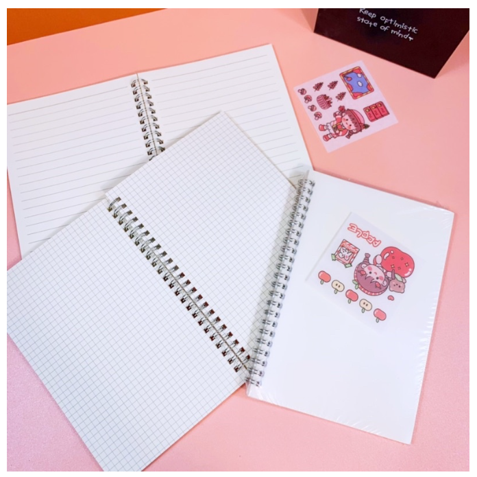 A5 Muji Style STANDARD Notebook with Garter (Grid & Line) | Lazada PH