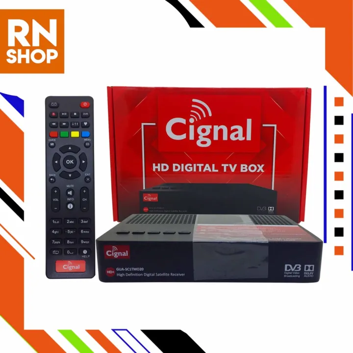 【Tiktok Hot】 Cignal Prepaid HD Box w 2 mon FREE 1000 load (Needs ...