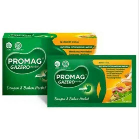 Promag Gazero Herbal Sachet 10ml | Lazada Indonesia