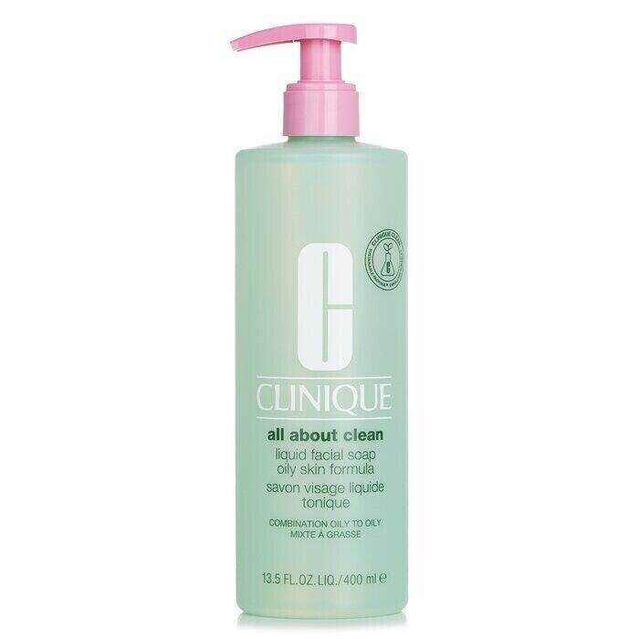 Clinique All About Clean Liquid Facial Soap Oily Skin Formula ...