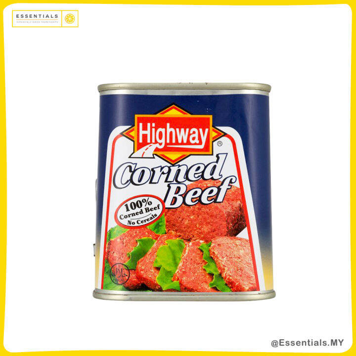 Highway 100% Corned Beef (340g) [HALAL] | Lazada