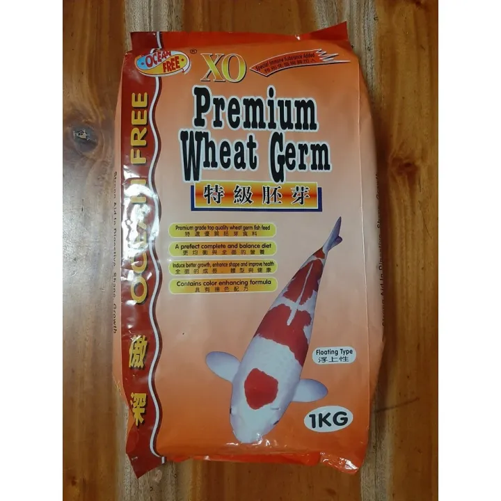 Ocean Free Premium Wheat Germ Koi Food 1kg | Lazada PH