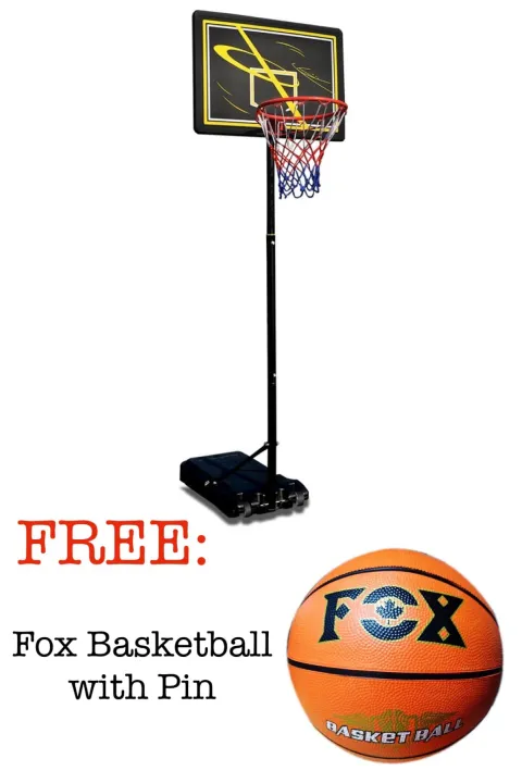 Dunk Master S018F Basketball Stand System Hoop Ring Height Adjustable 2 ...