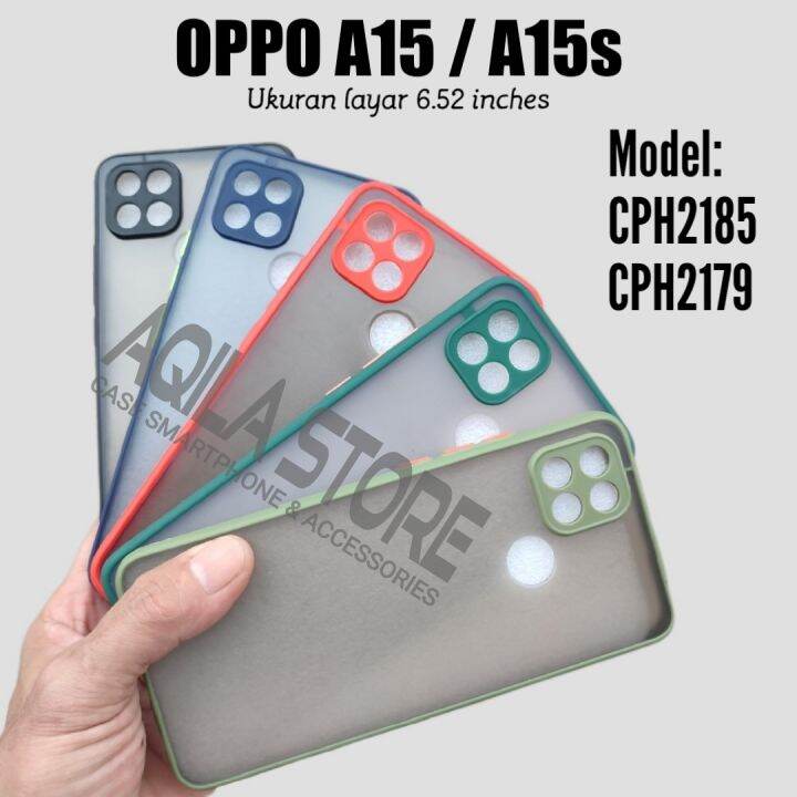 Case Aero Oppo A15 / Oppo A15s ( Model: CPH2185 / CPH2179 ) Semi ...