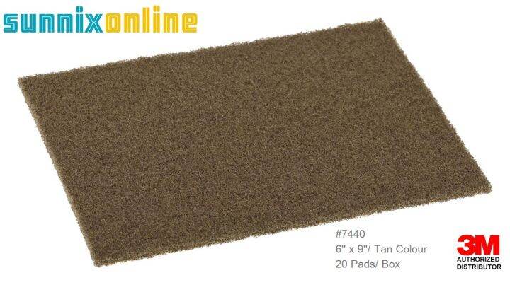 3M Scotch-Brite Heavy Duty Hand Pad 7440, 20 Pads/ Box | Lazada