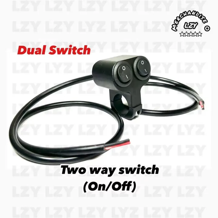 Two-Way On/Off Dual Switch Led Headlight MDL Mini Driving Light Switch ...