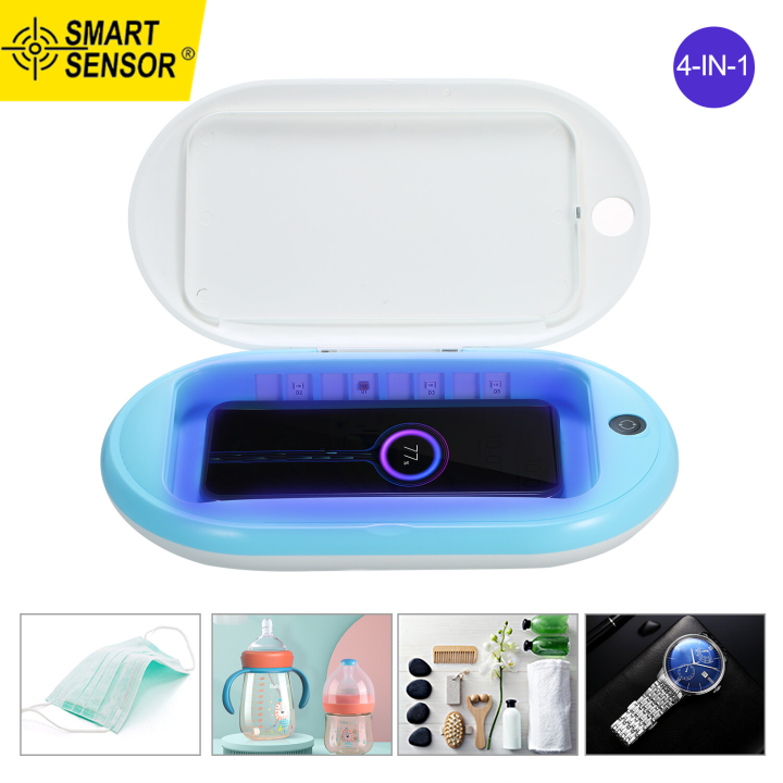 Sensor Pintar Mudah Alih Uv Sani-Tizer dengan Pengecas Tanpa Wayar ...