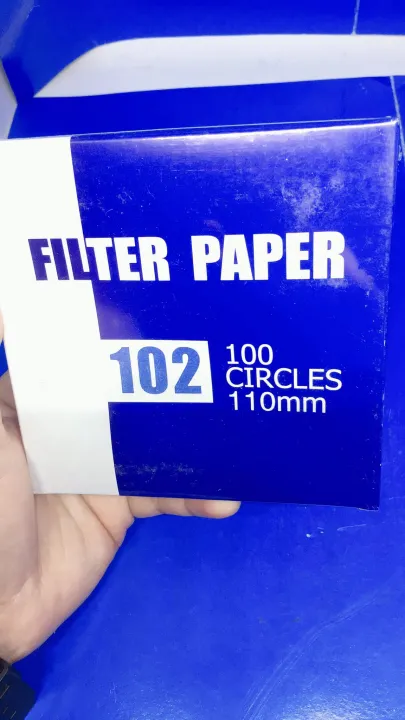 110mm QUALITATIVE FILTER PAPER MEDIUM FLOW LB-S-0006 | Lazada PH