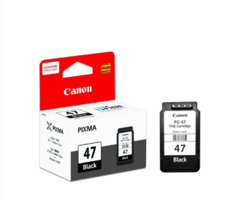 CANON 47 BLACK INK ORIGINAL cartridge | Lazada