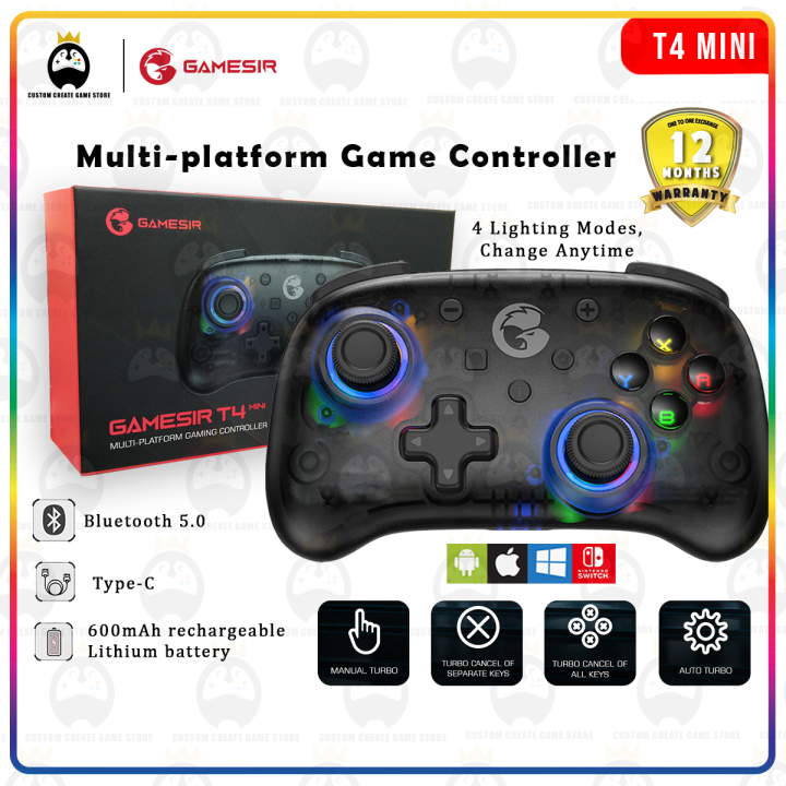 GameSir T4 Mini Bluetooth switch controller gamepad for Nintendo Switch ...