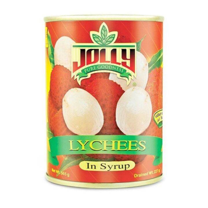 Jolly Lychees in Syrup 565grams for your daily needs pure goodness ...
