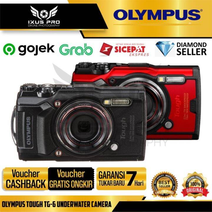 Olympus Tough TG-6 / TG6 Underwater Camera | Lazada Indonesia