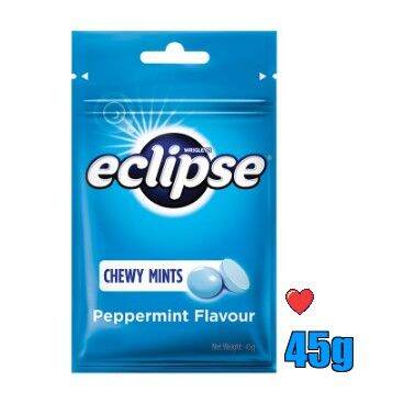 Eclipse Chewy Mints ~ Peppermint Flavour 45g ( Free fragile ...