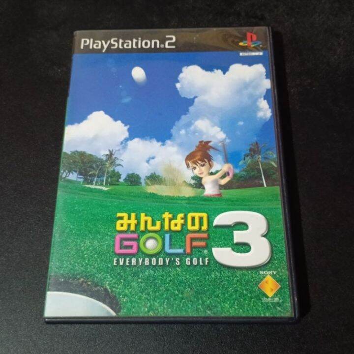 Japan Release PS2 CD Everybody's Golf 3 untested light scratches buy at ...