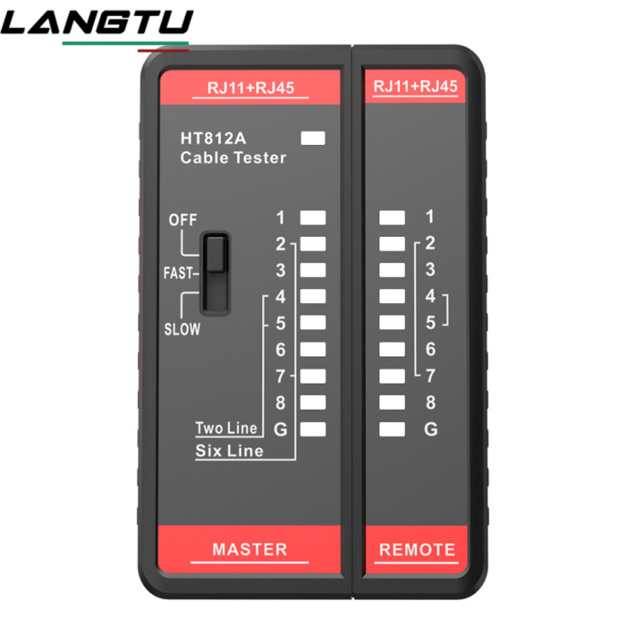 LANGTU 2-in-1 Cable Tester HDMI Digital Cable Tester RJ45 Network Cable ...