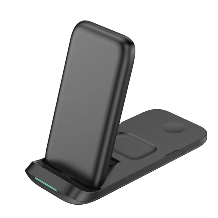 3 in 1 Wireless Charging Station V8 Folding Wireless Charger Multi ...
