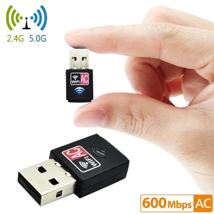 AC600M dual-band USB wireless network 5G mini 2.4G external wifi receiving adapter RTL8811CU ...