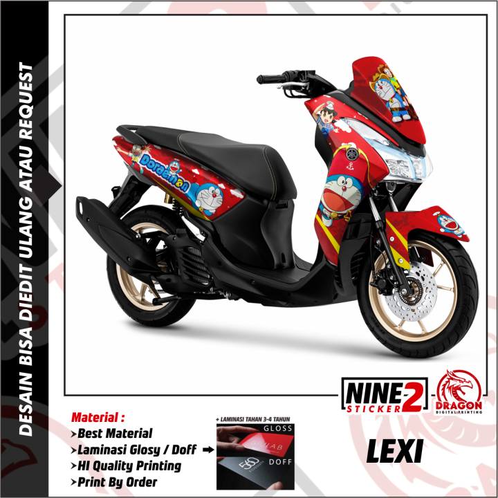 STICKER LEXI DECAL LEXI STRIPING LEXI FULL BODY STIKER LEXI DECAL ...