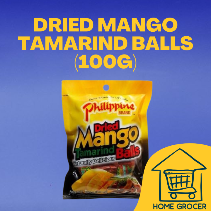 Philippine Brand Dried Mango Tamarind Balls (100g) | Lazada PH
