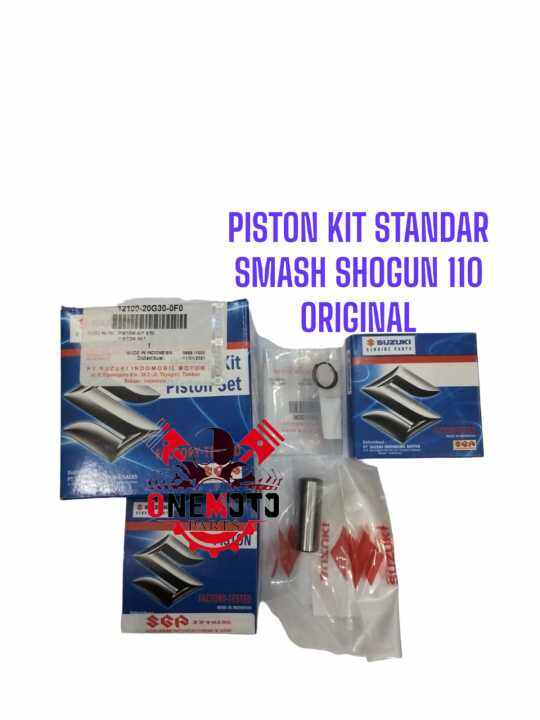 PISTON SEHER KIT SET SIZE STD STANDAR SMASH SHOGUN 110 SUZUKI 12100 ...