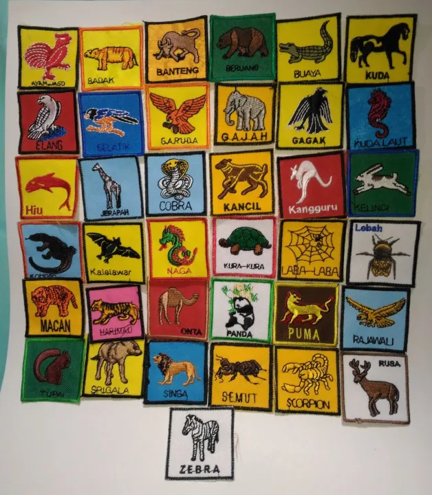 Bet Badge Regu Logo Regu Pramuka Elang READY STOCK | Lazada Indonesia