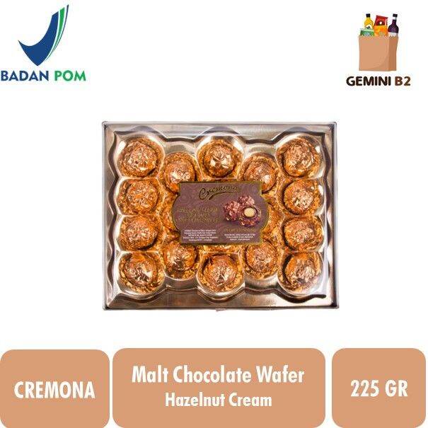 Cremona Hazelnut Cream Crips Malt Wafer Ball T18 225Gr | Lazada Indonesia