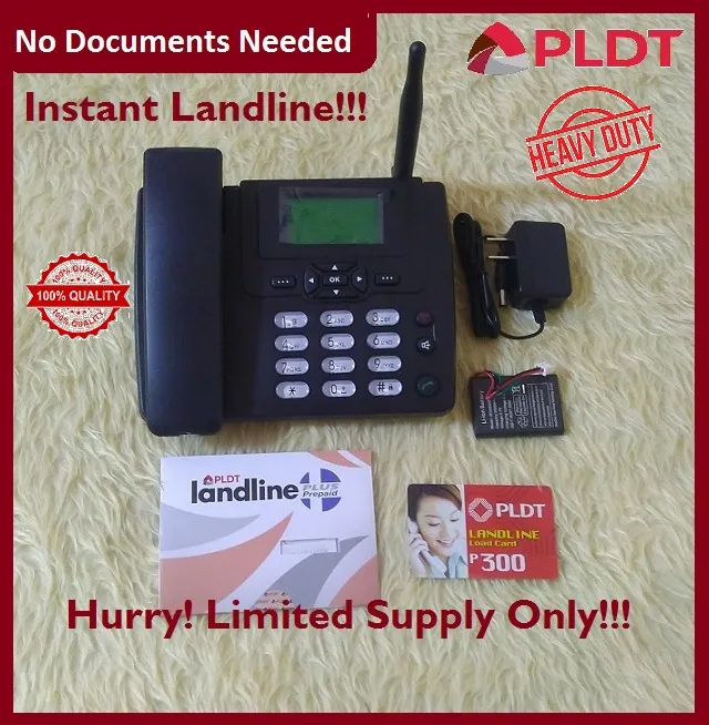 PLDT Sim + Compatible Wireless Telephone | Lazada PH