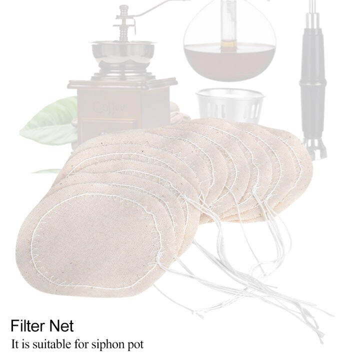 Cotton Filter Net 10pcs Replaceable Indispensable Cotton Safe Filter ...