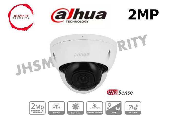 DAHUA IPC-HDBW2241E-S 2MP IR Fixed-focal Dome WizSense Network Camera | Lazada