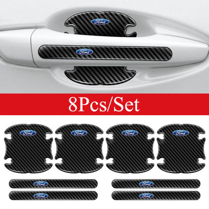 Anti-Scratch Car Door Handle Bowl Stickers For Ford ranger fiesta ...