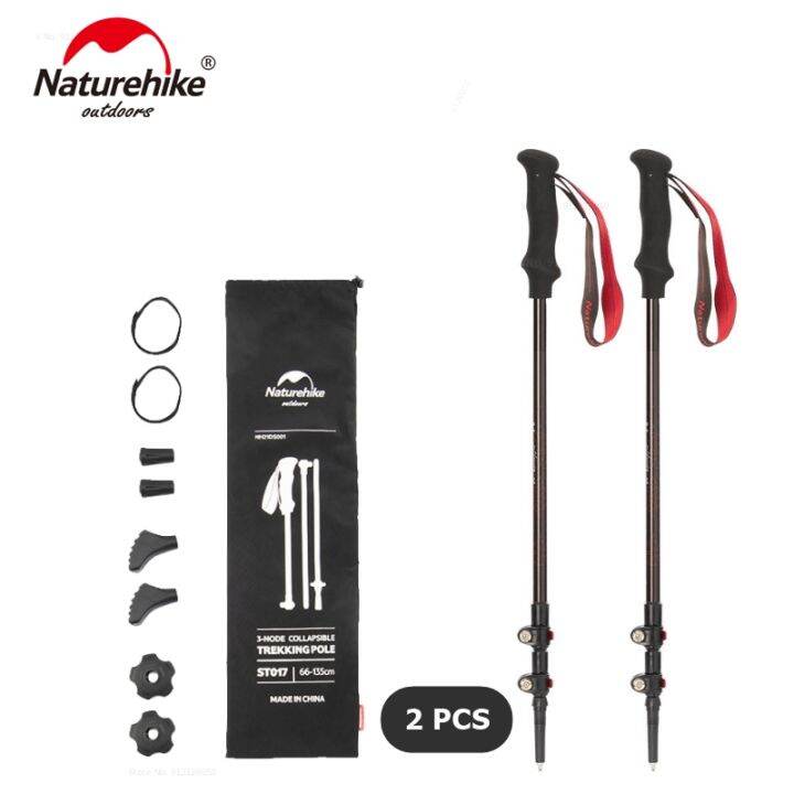 Trekking Pole Naturehike 2 pcs ST017 NH21DS001 1 Pasang Tongkat Gunung ...
