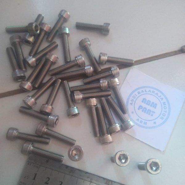 Baut L Stainles M10 X 25 Halus Atau Baut 14 Panjang 2 5Cm | Lazada ...