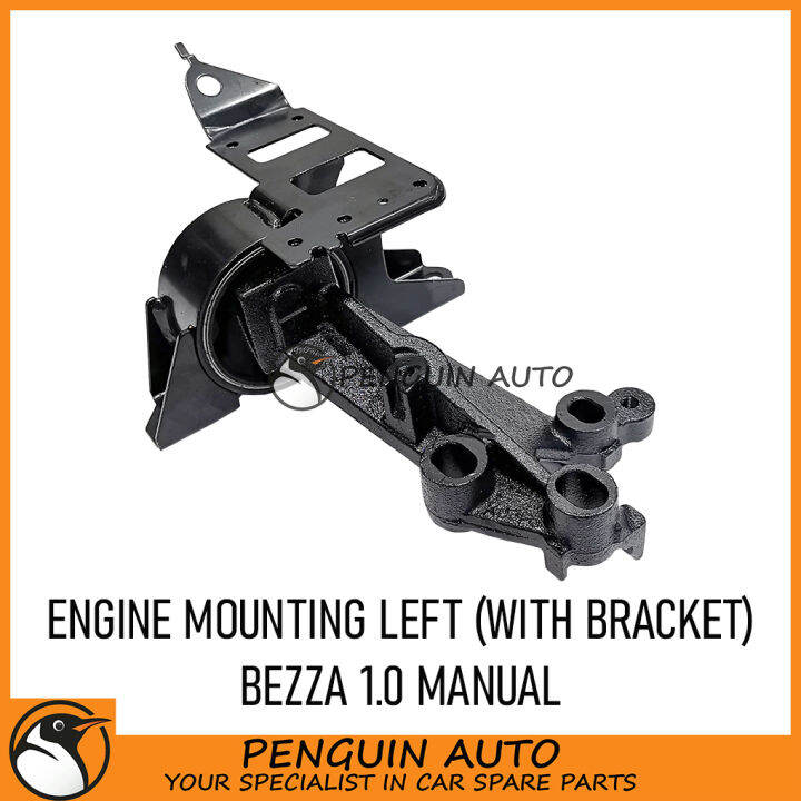 PERODUA BEZZA 1.0 MANUAL ENGINE MOUNTING GEAR BOX LEFT WITH BRACKET ...