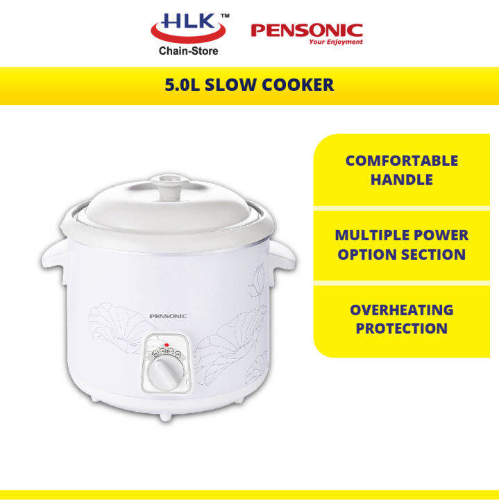 PENSONIC 5.0L Slow Cooker PSC-501 | Lazada