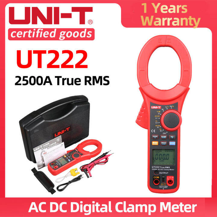 UNI-T UT222 2500A Digital Clamp Meter | Lazada.co.th