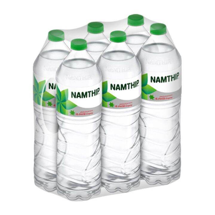 [พร้อมส่ง!!!] น้ำทิพย์ น้ำดื่ม 1500 มล. x 6 ขวดNamthip Drinking Water 1500 ml x 6 Bottles ...