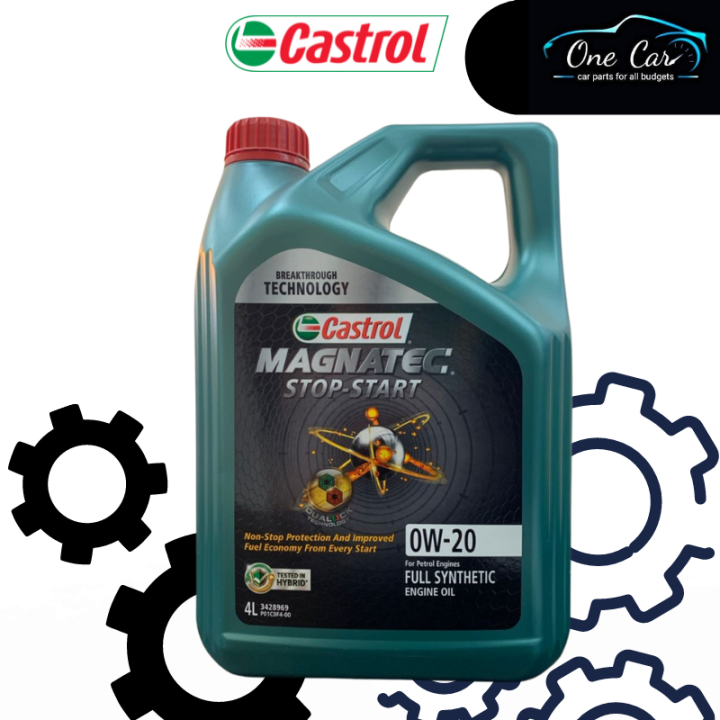 Castrol Magnatec STOP-START 0W-20 Engine Oil -4L Fully Synthetic | Lazada